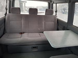 Blue Volkswagen Multivan 1994 in Alytus, with an engine capacity of 2.40 L and mileage of 450 thousand km for 1350 €, photo 9 on AUTOMOTO.COM.LV