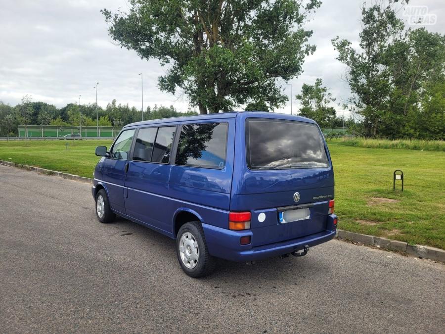 Blue Volkswagen Multivan 1998 in Vilnius, with an engine capacity of 2.50 L and mileage of 346 thousand km for 4650 €, photo 7 on AUTOMOTO.COM.LV
