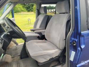 Blue Volkswagen Multivan 1998 in Vilnius, with an engine capacity of 2.50 L and mileage of 346 thousand km for 4650 €, photo 11 on AUTOMOTO.COM.LV