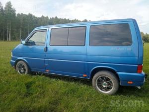Синий Фольксваген Мультиван 1998 в Алуксне, объемом двигателя 2.50 л и пробегом 300 тыс. км за 3800 €, фото 3 на AUTOMOTO.COM.LV