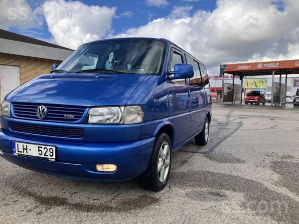 Zils Volkswagen Multivan 1999 Rīga, ar dzinēja tilpumu 2.50 L un nobraukumu 333 tūkst. km par 5550 €, foto 3 vietnē AUTOMOTO.COM.LV
