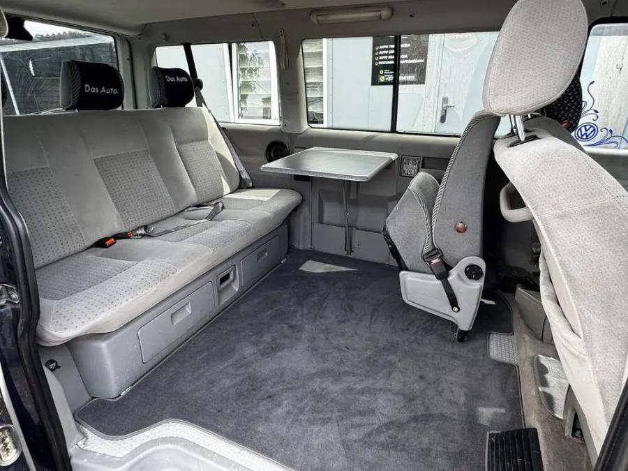 Zils Volkswagen Multivan 2000 Daugavpils, ar dzinēja tilpumu 2.50 L un nobraukumu 326 tūkst. km par 5270 €, foto 21 vietnē AUTOMOTO.COM.LV