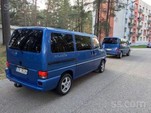 Blue Volkswagen Multivan 2001 in Riga, with an engine capacity of 2.50 L and mileage of 446 thousand km for 7200 €, photo 15 on AUTOMOTO.COM.LV