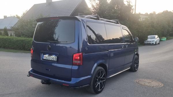 Zils Volkswagen Multivan 2003 Kauņa, ar dzinēja tilpumu 1.90 L un nobraukumu 252 tūkst. km par 13500 €, foto 3 vietnē AUTOMOTO.COM.LV