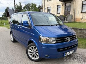 Blue Volkswagen Multivan 2005 in Valmiera, with an engine capacity of 2.50 L and mileage of 267 thousand km for 6350 €, photo 7 on AUTOMOTO.COM.LV