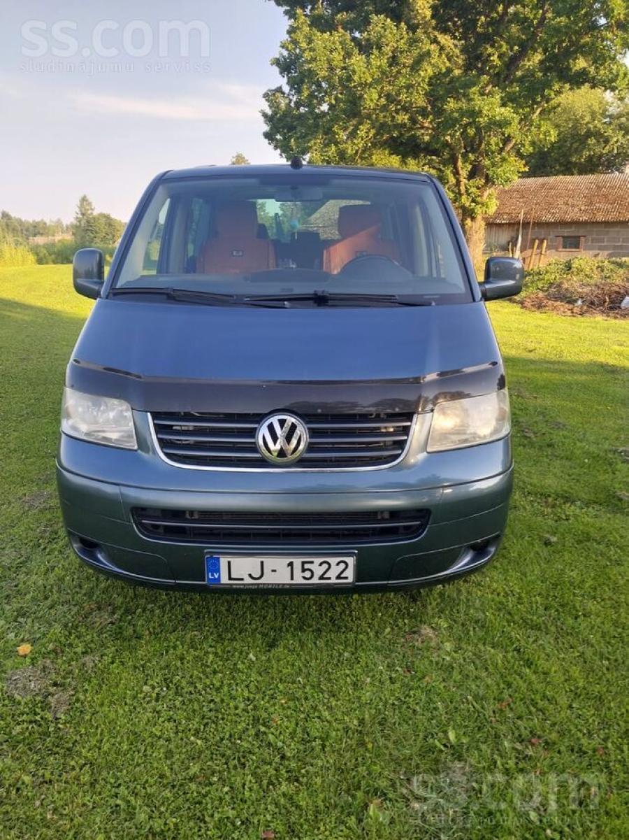 Zils Volkswagen Multivan 2007 Jēkabpils, ar dzinēja tilpumu 1.90 L un nobraukumu 350 tūkst. km par 4500 €, foto 3 vietnē AUTOMOTO.COM.LV