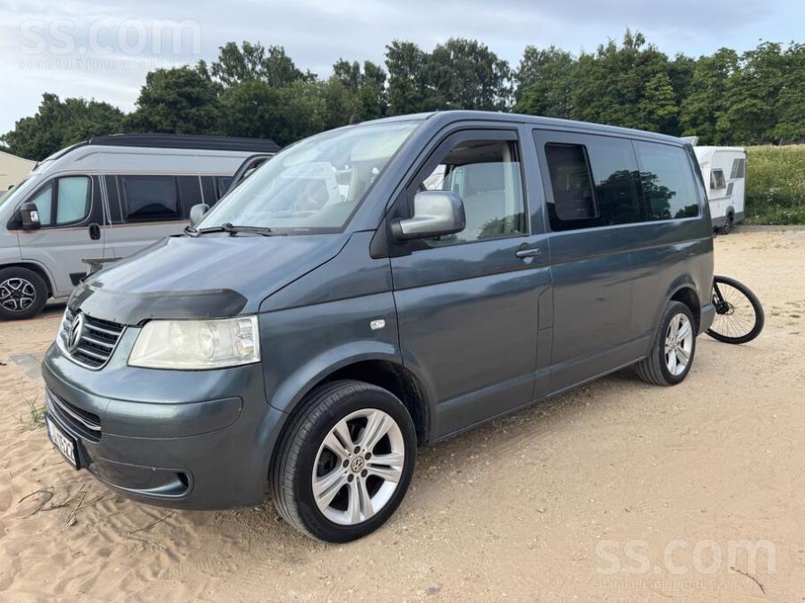 Zils Volkswagen Multivan 2007 Rīga, ar dzinēja tilpumu 1.90 L un nobraukumu 258 tūkst. km par 8900 €, foto 5 vietnē AUTOMOTO.COM.LV