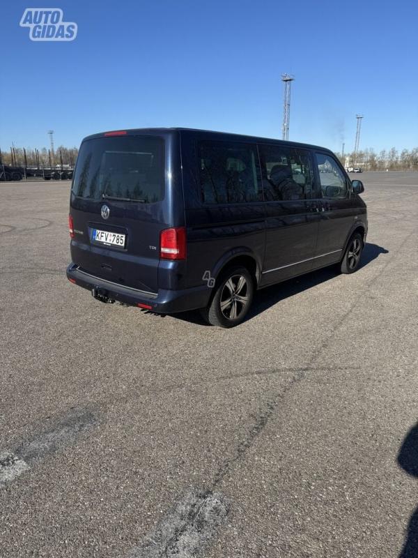 Blue Volkswagen Multivan 2011 in Marijampole, with an engine capacity of 2.00 L and mileage of 185 thousand km for 15150 €, photo 3 on AUTOMOTO.COM.LV