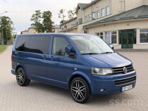 Blue Volkswagen Multivan 2011 in Ludza, with an engine capacity of 2.00 L and mileage of 0 thousand km for 17500 €, photo 5 on AUTOMOTO.COM.LV