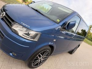Blue Volkswagen Multivan 2011 in Ludza, with an engine capacity of 2.00 L and mileage of 0 thousand km for 17500 €, photo 11 on AUTOMOTO.COM.LV