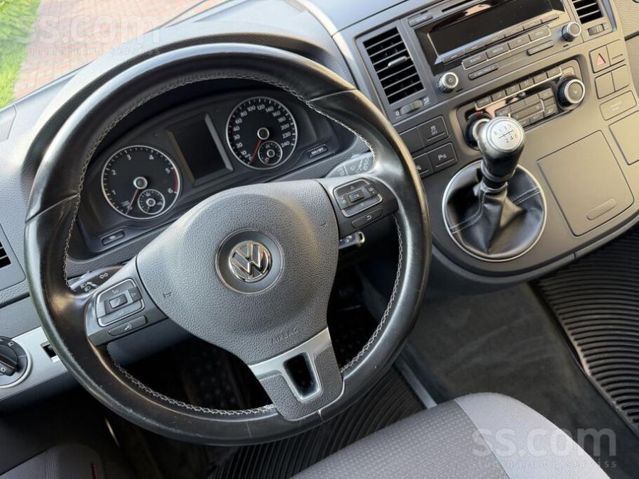 Blue Volkswagen Multivan 2011 in Ludza, with an engine capacity of 2.00 L and mileage of 0 thousand km for 17500 €, photo 18 on AUTOMOTO.COM.LV