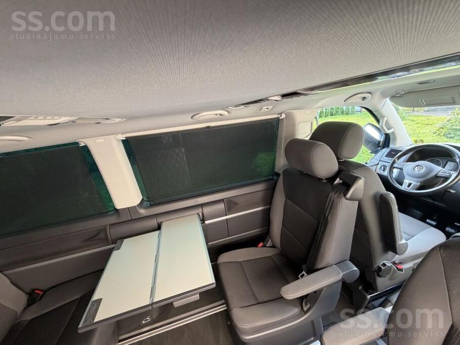 Blue Volkswagen Multivan 2011 in Ludza, with an engine capacity of 2.00 L and mileage of 0 thousand km for 17500 €, photo 31 on AUTOMOTO.COM.LV