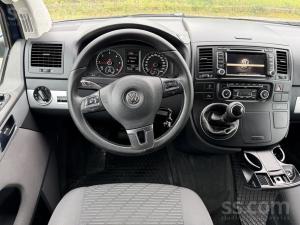 Blue Volkswagen Multivan 2014 in Ogre, with an engine capacity of 2.00 L and mileage of 269 thousand km for 14799 €, photo 11 on AUTOMOTO.COM.LV