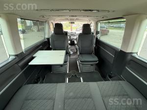 Blue Volkswagen Multivan 2014 in Ogre, with an engine capacity of 2.00 L and mileage of 269 thousand km for 14799 €, photo 16 on AUTOMOTO.COM.LV