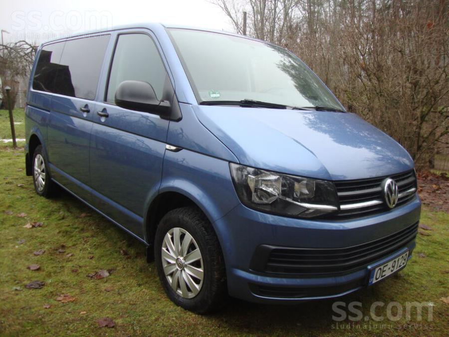 Zils Volkswagen Multivan 2017 Rīga, ar dzinēja tilpumu 2.00 L un nobraukumu 195 tūkst. km par 20900 €, foto 2 vietnē AUTOMOTO.COM.LV