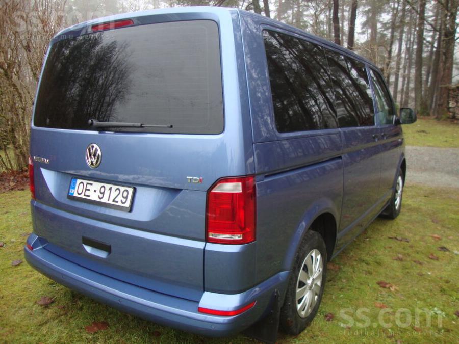 Zils Volkswagen Multivan 2017 Rīga, ar dzinēja tilpumu 2.00 L un nobraukumu 195 tūkst. km par 20900 €, foto 4 vietnē AUTOMOTO.COM.LV