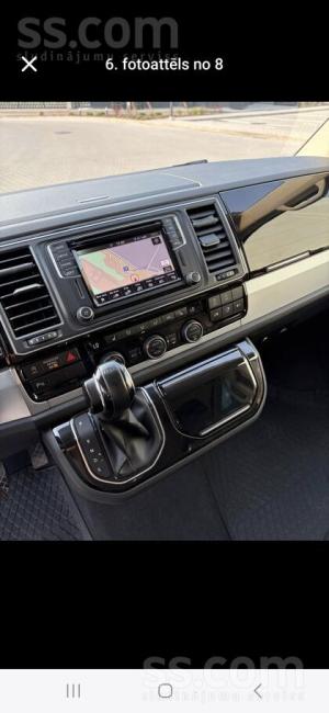 Blue Volkswagen Multivan 2019 in Riga, with an engine capacity of 2.00 L and mileage of 360 thousand km for 25000 €, photo 7 on AUTOMOTO.COM.LV