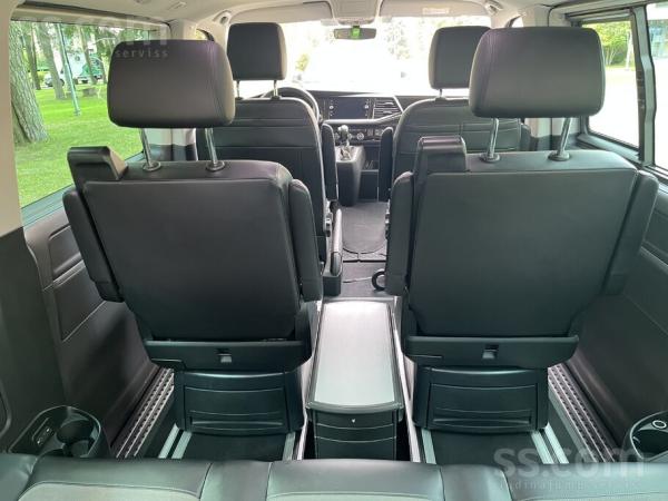 Blue Volkswagen Multivan 2020 in Riga, with an engine capacity of 2.00 L and mileage of 116 thousand km for 37900 €, photo 9 on AUTOMOTO.COM.LV