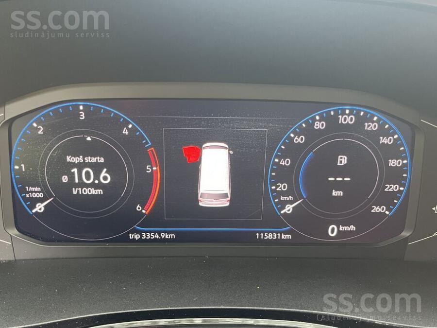 Blue Volkswagen Multivan 2020 in Riga, with an engine capacity of 2.00 L and mileage of 116 thousand km for 37900 €, photo 10 on AUTOMOTO.COM.LV