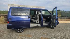 Blue Volkswagen Multivan 1997 in Vilnius, with an engine capacity of 2.46 L and mileage of 365 thousand km for 4200 €, photo 16 on AUTOMOTO.COM.LV