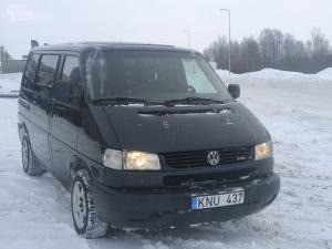 Zils Volkswagen Multivan 1998 Telšiai, ar dzinēja tilpumu 2.50 L un nobraukumu 425 tūkst. km par 3800 €, foto  vietnē AUTOMOTO.COM.LV