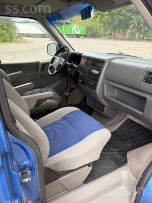 Zils Volkswagen Multivan 1999 Rīga, ar dzinēja tilpumu 2.50 L un nobraukumu 319 tūkst. km par 7695 €, foto 11 vietnē AUTOMOTO.COM.LV
