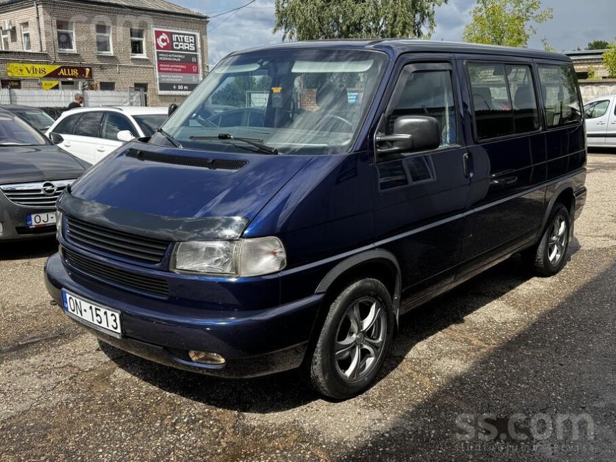 Blue Volkswagen Multivan 2000 in Daugavpils, with an engine capacity of 2.50 L and mileage of 0 thousand km for 5270 €, photo 4 on AUTOMOTO.COM.LV