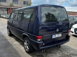 Blue Volkswagen Multivan 2000 in Daugavpils, with an engine capacity of 2.50 L and mileage of 0 thousand km for 5270 €, photo 5 on AUTOMOTO.COM.LV