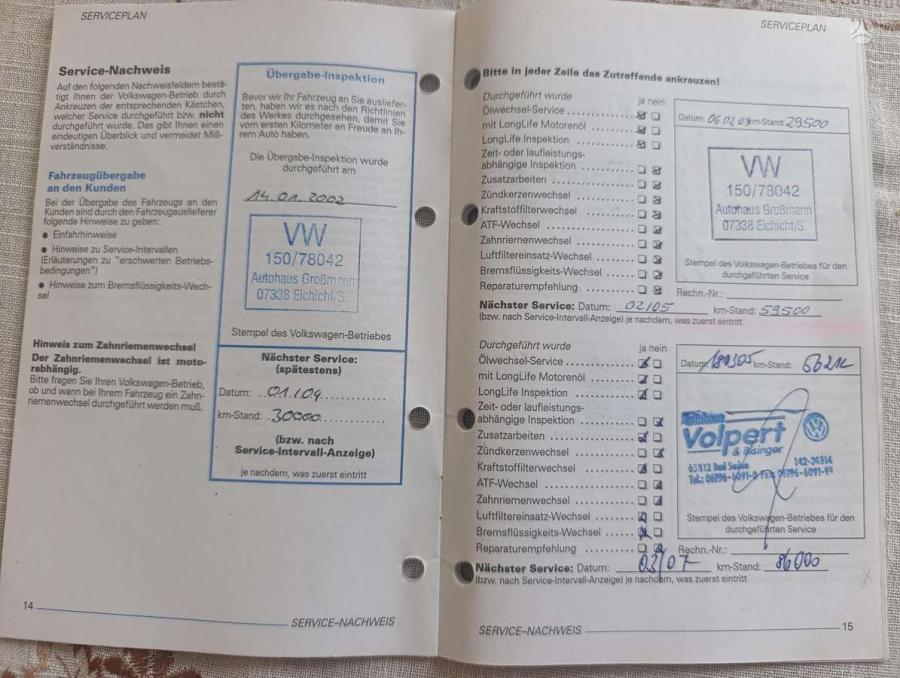Синий Фольксваген Мультиван 2002 в Кедайняй, объемом двигателя 2.50 л и пробегом 325 тыс. км за 13990 €, фото 43 на AUTOMOTO.COM.LV