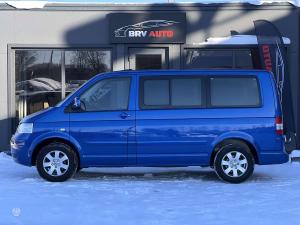 Blue Volkswagen Multivan 2004 in Kedainiai, with an engine capacity of 2.46 L and mileage of 309 thousand km for 8850 €, photo 10 on AUTOMOTO.COM.LV