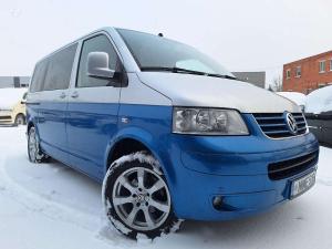 Zils Volkswagen Multivan 2006 Jonava, ar dzinēja tilpumu 2.50 L un nobraukumu 271 tūkst. km par 8900 €, foto 8 vietnē AUTOMOTO.COM.LV