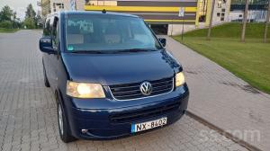Blue Volkswagen Multivan 2007 in Riga, with an engine capacity of 2.50 L and mileage of 269 thousand km for 7900 €, photo 3 on AUTOMOTO.COM.LV