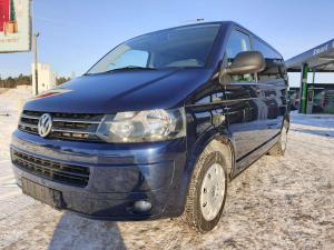 Blue Volkswagen Multivan 2010 in Utena, with an engine capacity of 1.97 L and mileage of 296 thousand km for 10700 €, photo 5 on AUTOMOTO.COM.LV
