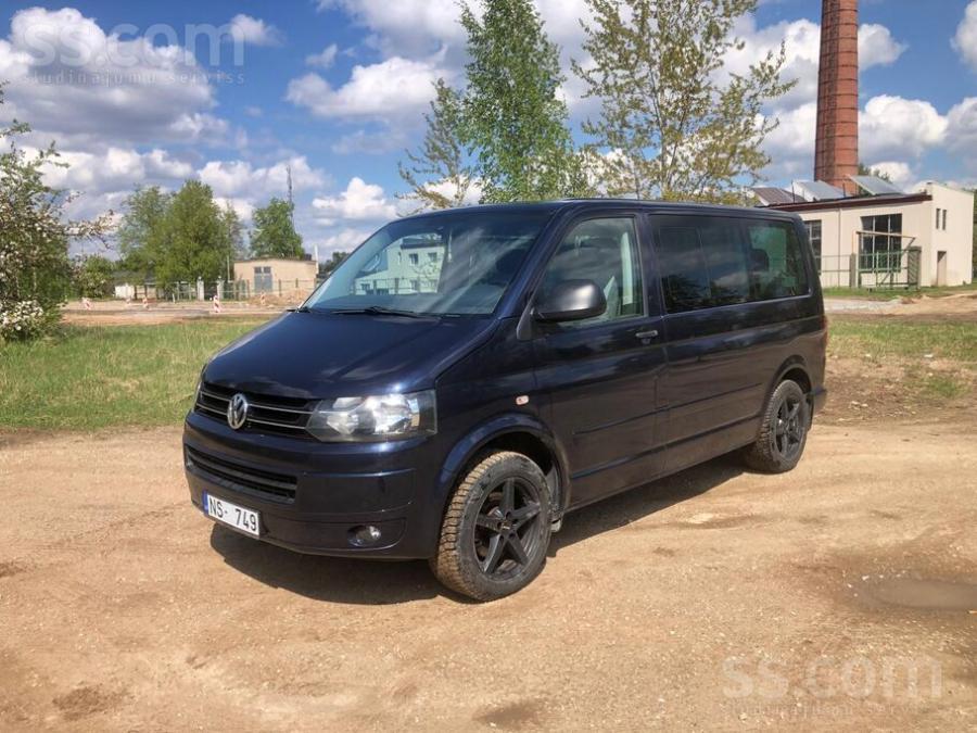 Zils Volkswagen Multivan 2010 Aizkraukle, ar dzinēja tilpumu 2.00 L un nobraukumu 180 tūkst. km par 11800 €, foto 3 vietnē AUTOMOTO.COM.LV