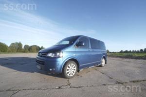 Blue Volkswagen Multivan 2013 in Riga, with an engine capacity of 2.00 L and mileage of 271 thousand km for 15600 €, photo 3 on AUTOMOTO.COM.LV