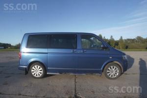 Blue Volkswagen Multivan 2013 in Riga, with an engine capacity of 2.00 L and mileage of 271 thousand km for 15600 €, photo 6 on AUTOMOTO.COM.LV