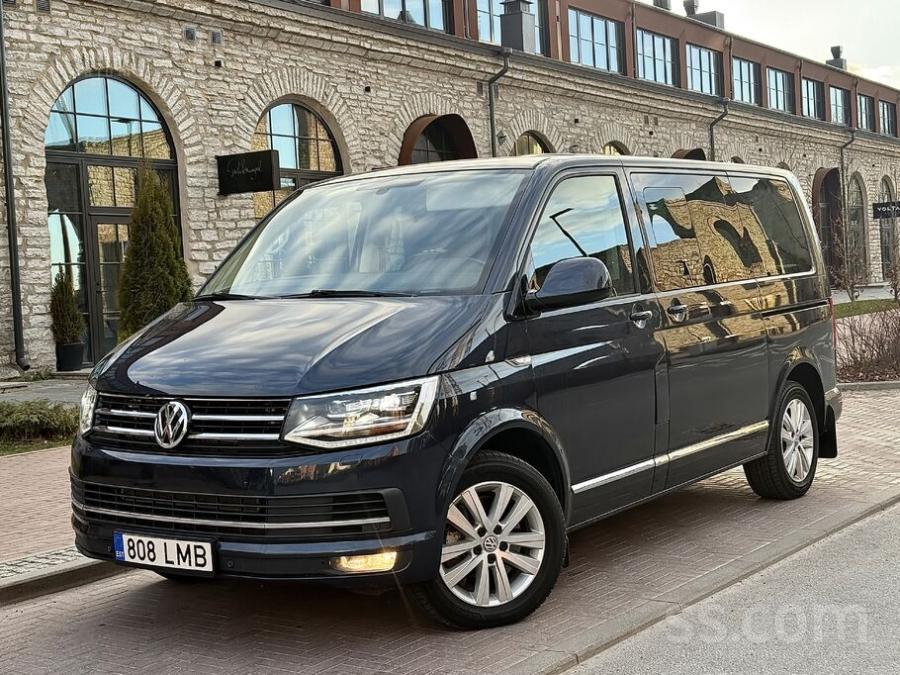 Zils Volkswagen Multivan 2016 Valka, ar dzinēja tilpumu 2.00 L un nobraukumu 228 tūkst. km par 24999 €, foto 1 vietnē AUTOMOTO.COM.LV