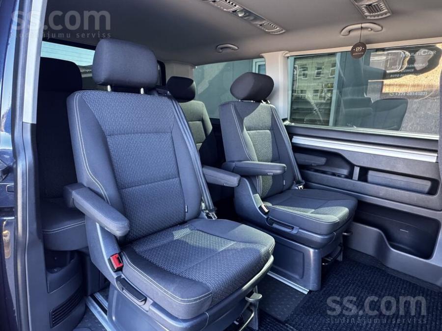 Blue Volkswagen Multivan 2020 in Daugavpils, with an engine capacity of 2.00 L and mileage of 0 thousand km for 27000 €, photo 20 on AUTOMOTO.COM.LV