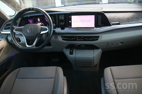 Blue Volkswagen Multivan 2022 in Tukums, with an engine capacity of 1.40 L and mileage of 73 thousand km for 39998 €, photo 10 on AUTOMOTO.COM.LV