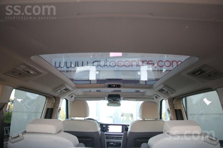 Blue Volkswagen Multivan 2022 in Tukums, with an engine capacity of 1.40 L and mileage of 73 thousand km for 39998 €, photo 18 on AUTOMOTO.COM.LV