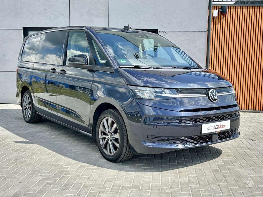 Zils Volkswagen Multivan 2023 Viļņa, ar dzinēja tilpumu 1.97 L un nobraukumu 185 tūkst. km par 37900 €, foto 3 vietnē AUTOMOTO.COM.LV