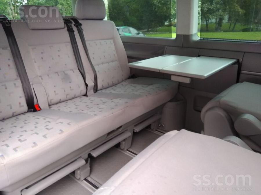 Zils Volkswagen Multivan 2007 Rīga, ar dzinēja tilpumu 1.90 L un nobraukumu 258 tūkst. km par 8298 €, foto 13 vietnē AUTOMOTO.COM.LV