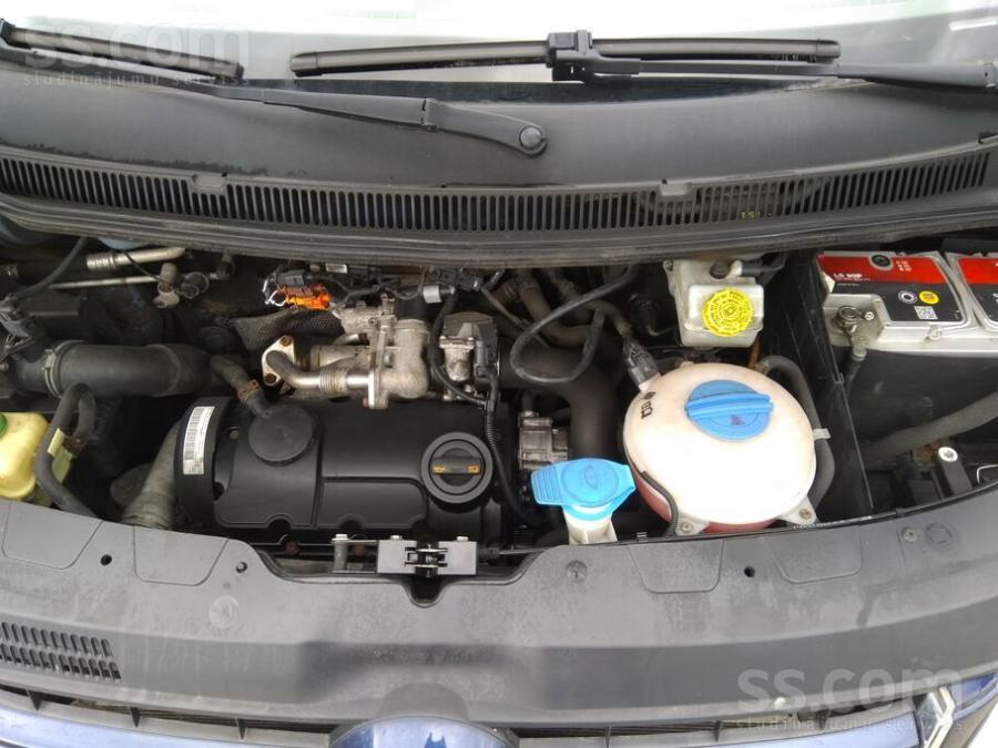 Zils Volkswagen Multivan 2007 Rīga, ar dzinēja tilpumu 1.90 L un nobraukumu 258 tūkst. km par 8298 €, foto 19 vietnē AUTOMOTO.COM.LV