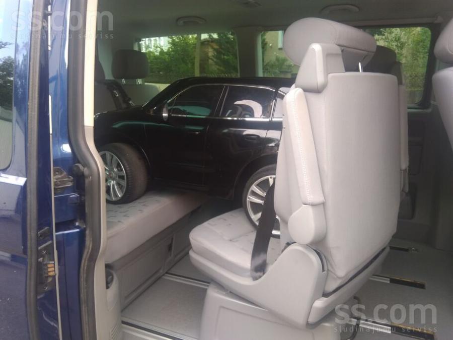 Zils Volkswagen Multivan 2007 Rīga, ar dzinēja tilpumu 1.90 L un nobraukumu 258 tūkst. km par 8298 €, foto 22 vietnē AUTOMOTO.COM.LV