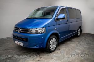 Zils Volkswagen Multivan 2011 Tallina, ar dzinēja tilpumu 2.00 L un nobraukumu 122 tūkst. km par 15999 €, foto  vietnē AUTOMOTO.COM.LV