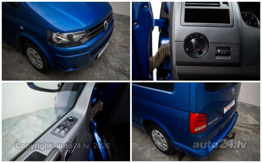 Blue Volkswagen Multivan 2011 in Tallinn, with an engine capacity of 2.00 L and mileage of 122 thousand km for 15999 €, photo 18 on AUTOMOTO.COM.LV