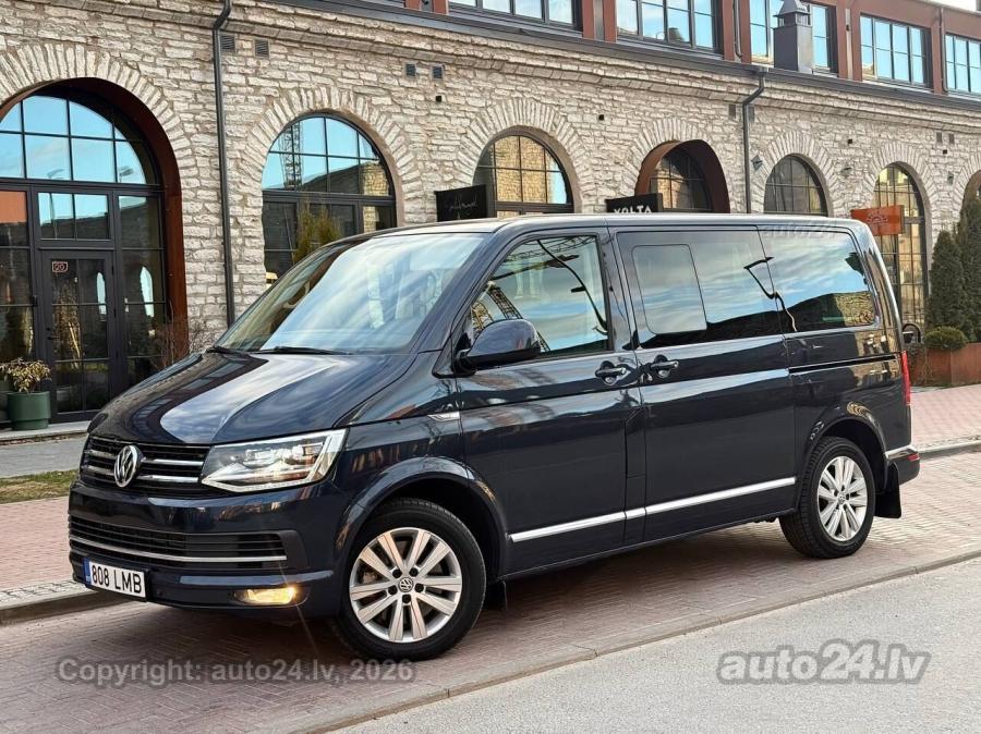 Blue Volkswagen Multivan 2016 in Tallinn, with an engine capacity of 2.00 L and mileage of 228 thousand km for 24999 €, photo 3 on AUTOMOTO.COM.LV