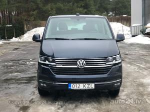 Zils Volkswagen Multivan 2020 Tallina, ar dzinēja tilpumu 2.00 L un nobraukumu 243 tūkst. km par 38500 €, foto  vietnē AUTOMOTO.COM.LV