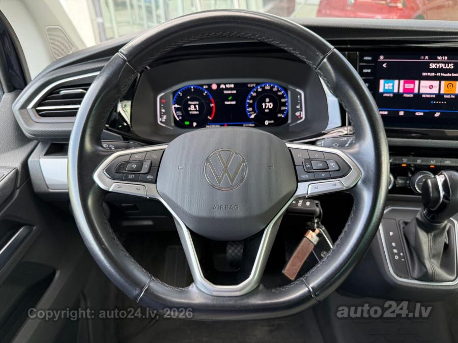 Blue Volkswagen Multivan 2022 in Tartu, with an engine capacity of 2.00 L and mileage of 211 thousand km for 34990 €, photo 15 on AUTOMOTO.COM.LV