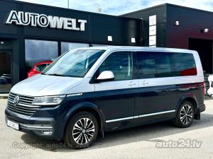 Blue Volkswagen Multivan 2022 in Tallinn, with an engine capacity of 2.00 L and mileage of 304 thousand km for 29900 €, photo  on AUTOMOTO.COM.LV
